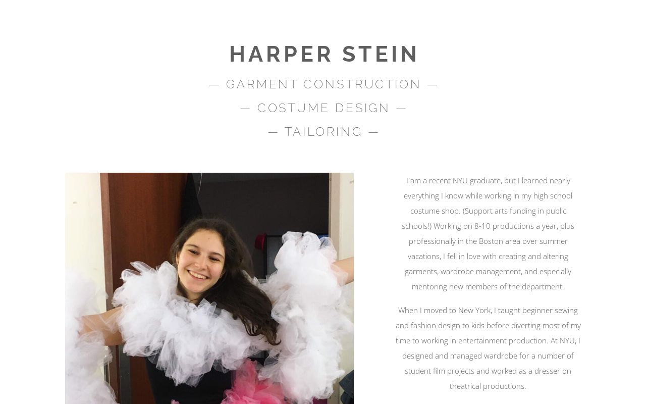 Harper Stein Portfolio